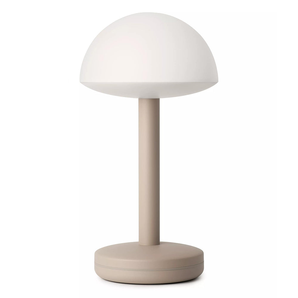Humble Bug Table Lamp (Beige/ Frosted) - tableLights.com